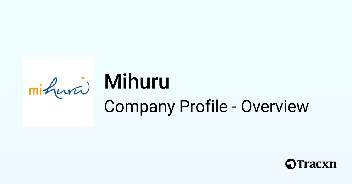 Mihuru - 2025 Company Profile, Team, Funding, Competitors & Financials ...