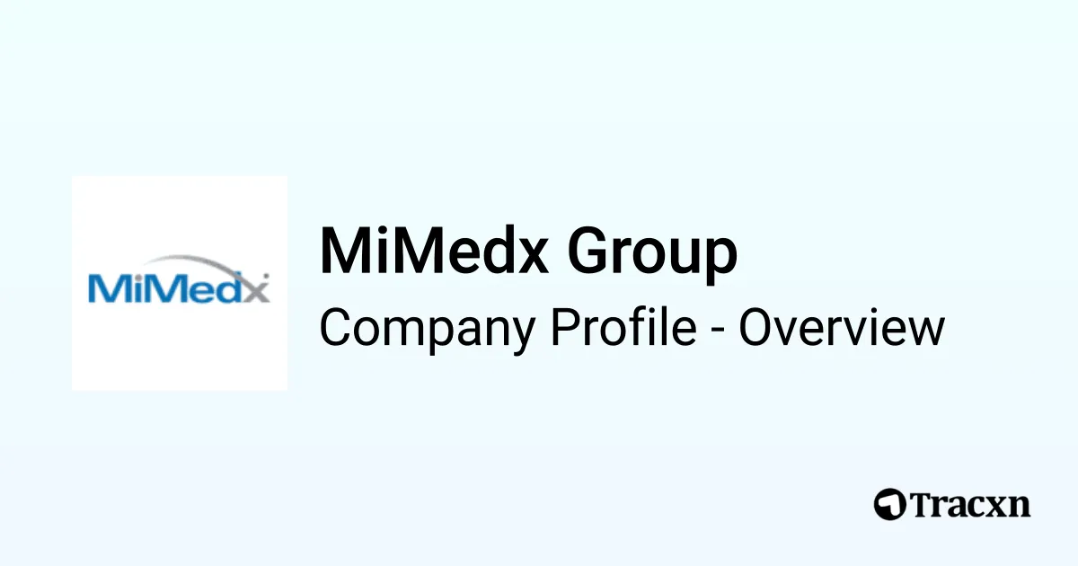 MiMedx Group - 2025 Company Profile, Funding, Competitors & Financials - Tracxn