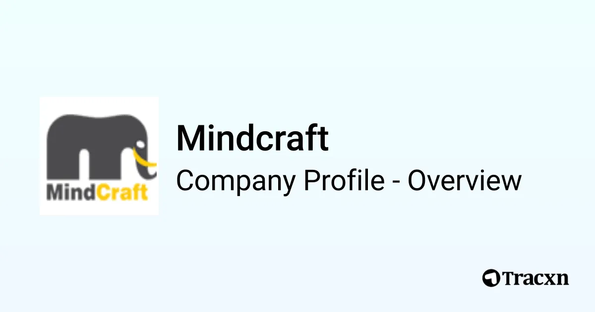 Mindcraft - 2026 Company Profile, Team, Competitors & Financials - Tracxn