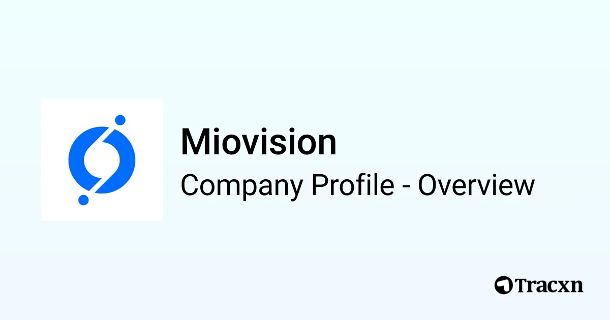 Miovision - 2026 Company Profile, Team, Funding & Competitors - Tracxn