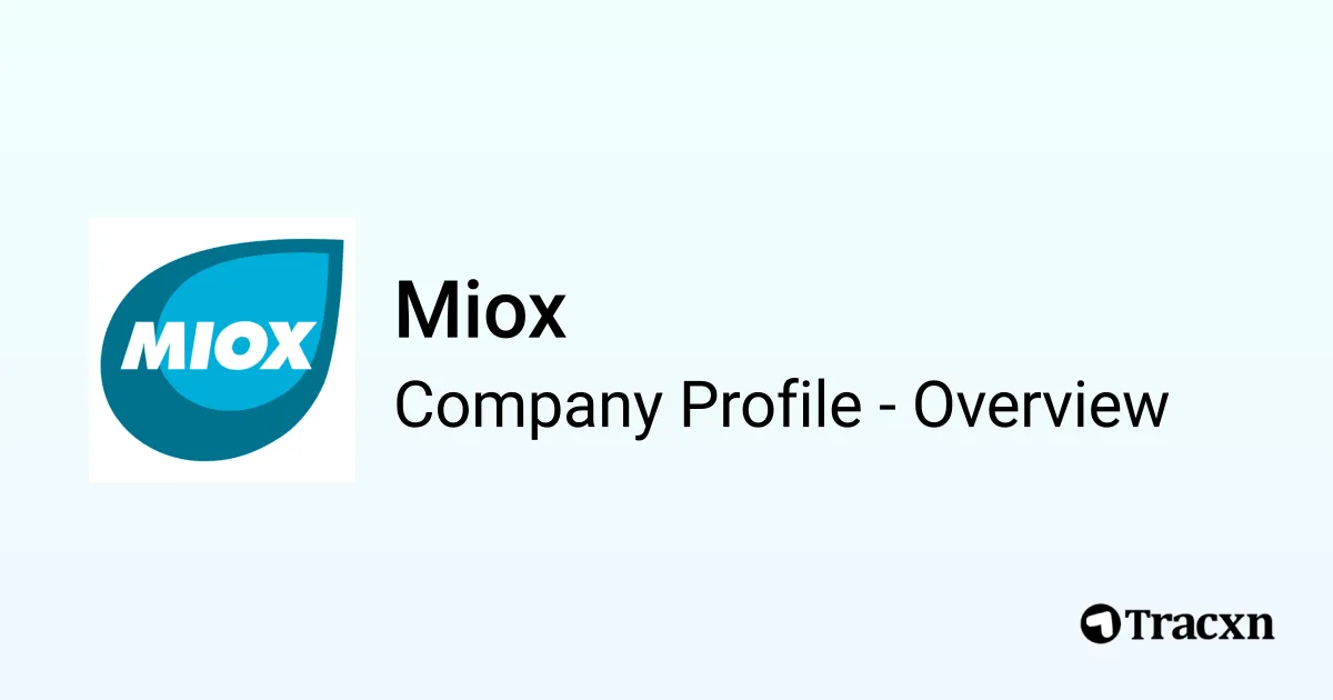 Miox - 2025 Company Profile, Funding & Competitors - Tracxn