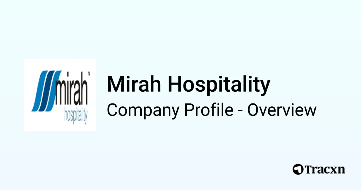 Mirah Hospitality - 2025 Company Profile, Team, Funding, Competitors & Financials - Tracxn