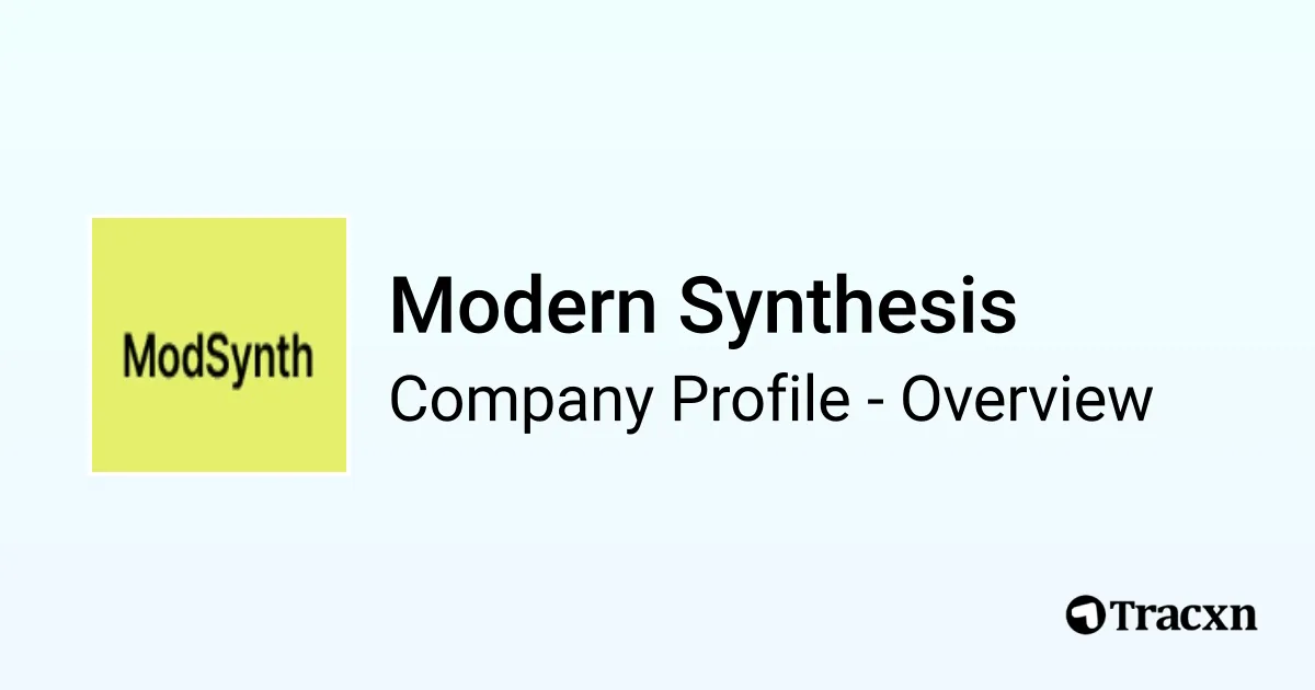 Modern Synthesis - 2025 Company Profile, Team, Funding, Competitors ...