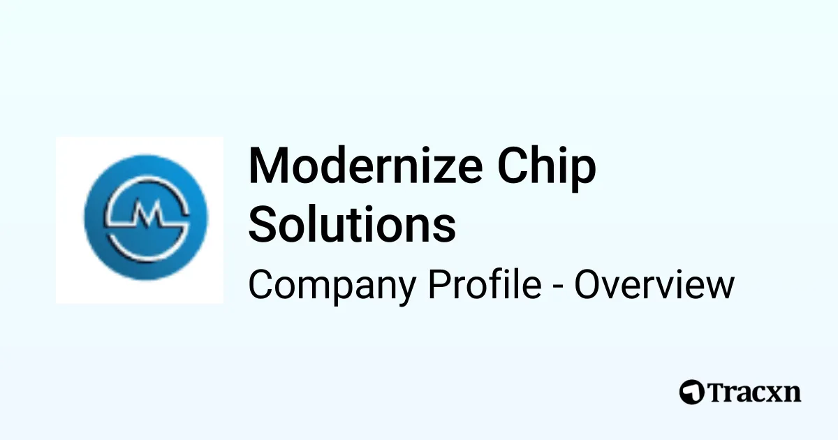Modernize Chip Solutions - 2025 Company Profile & Team - Tracxn