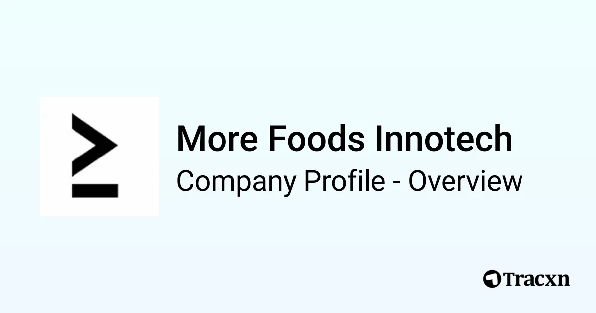 More Foods Innotech - 2025 Company Profile & Competitors - Tracxn