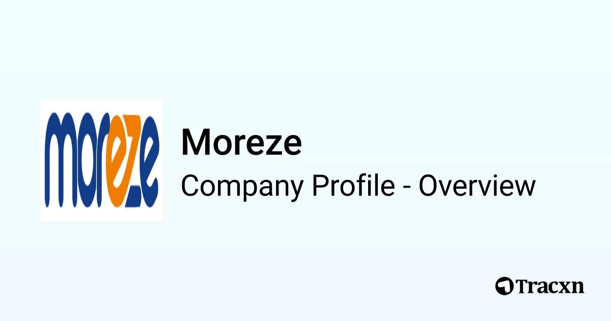 Moreze - 2025 Company Profile, Team, Competitors & Financials - Tracxn