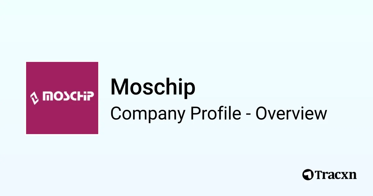 Moschip - 2025 Company Profile, Team & Funding - Tracxn