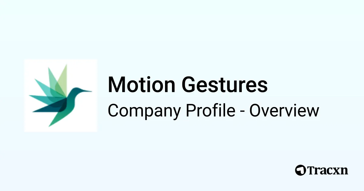 Motion Gestures - 2025 Company Profile, Team, Funding & Competitors ...