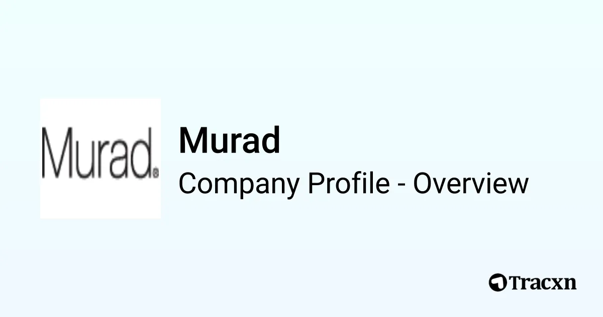 Murad - 2026 Company Profile, Team & Competitors - Tracxn