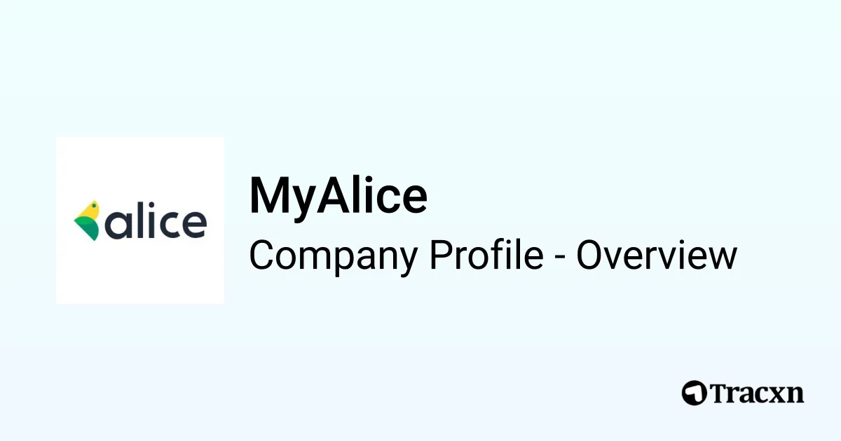 MyAlice - 2025 Company Profile, Team, Funding, Competitors & Financials ...