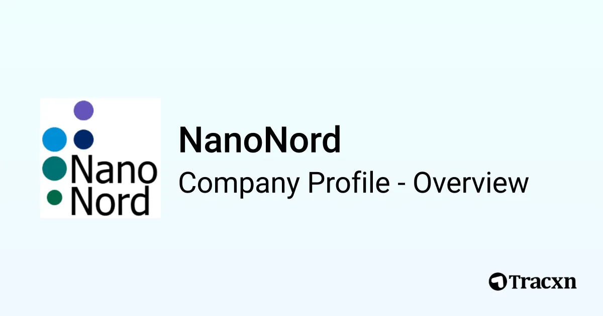 NanoNord - 2025 Company Profile, Team, Funding, Competitors & Financials - Tracxn
