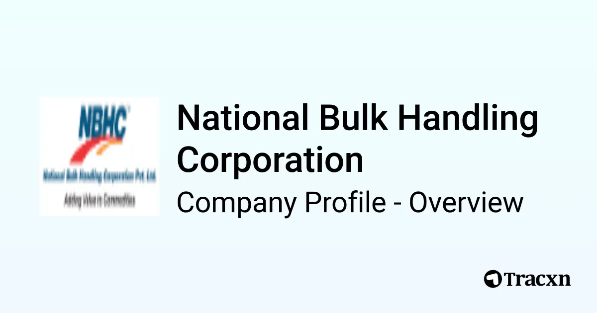 National Bulk Handling Corporation - 2026 Company Profile, Team ...