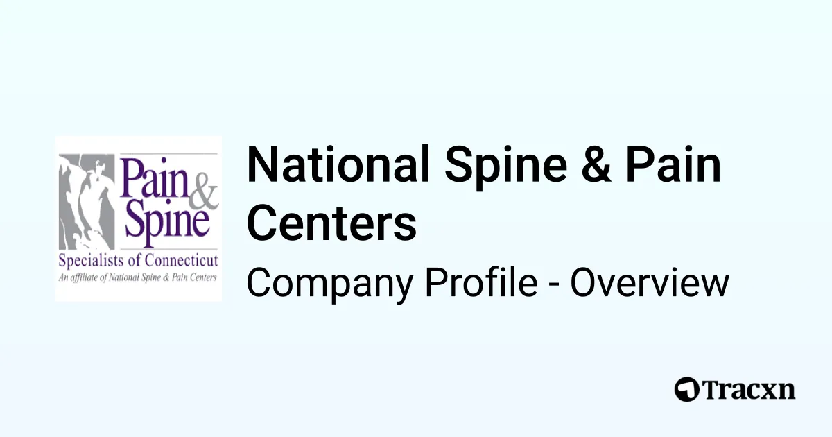 National Spine & Pain Centers - 2026 Company Profile, Funding ...