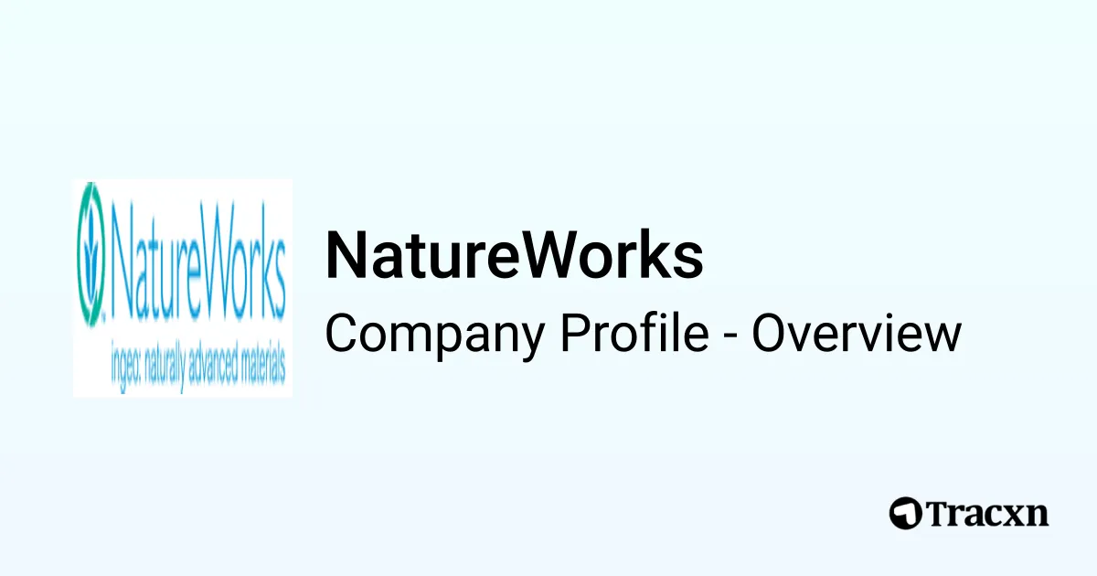 NatureWorks - 2026 Company Profile, Funding & Competitors - Tracxn