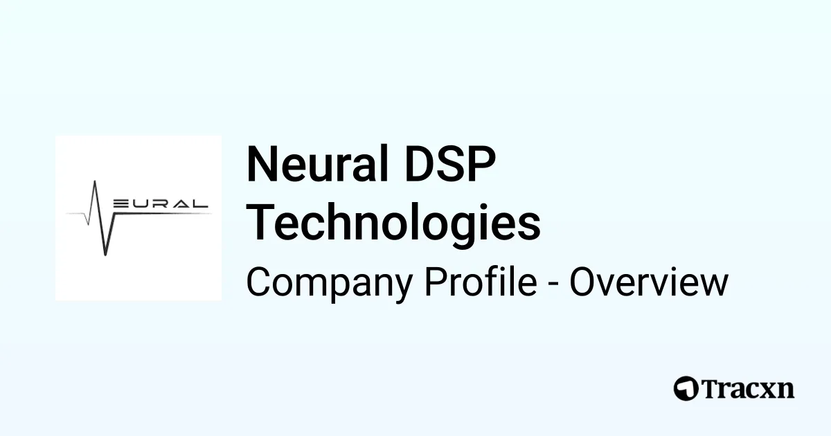 Neural DSP Technologies - 2025 Company Profile, Team, Funding ...