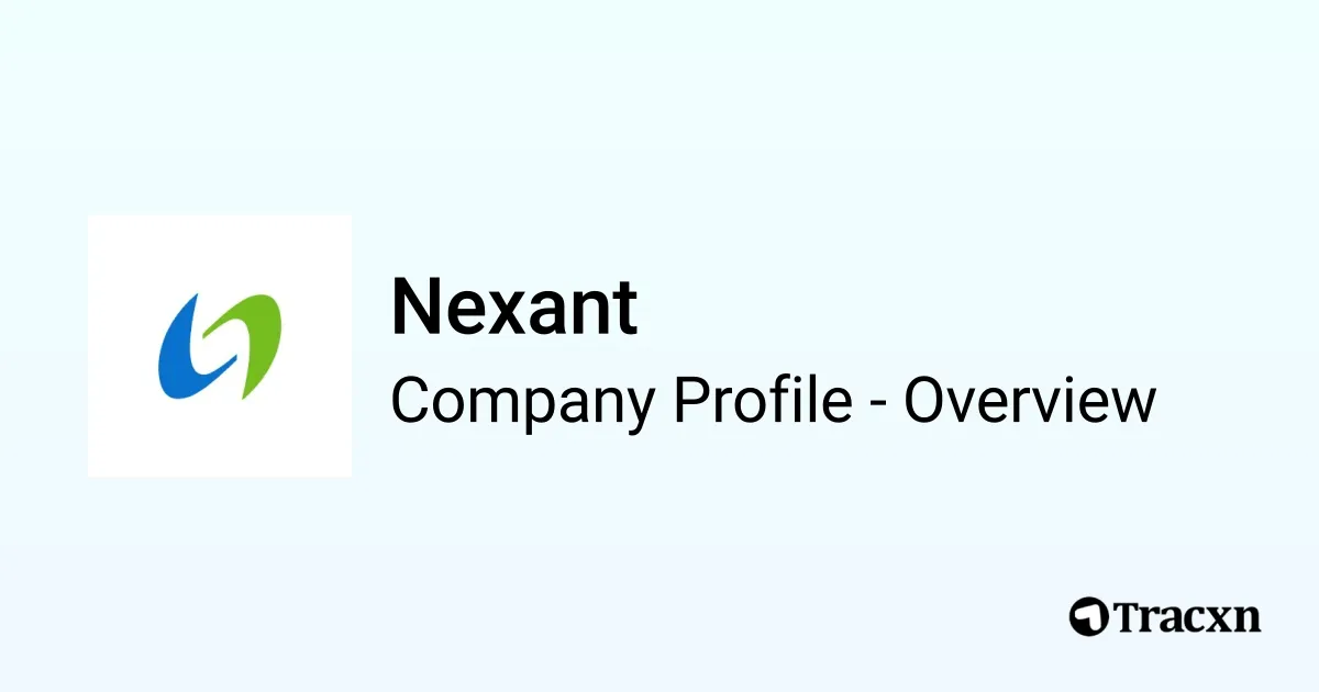 Nexant - 2026 Company Profile, Team, Funding & Competitors - Tracxn