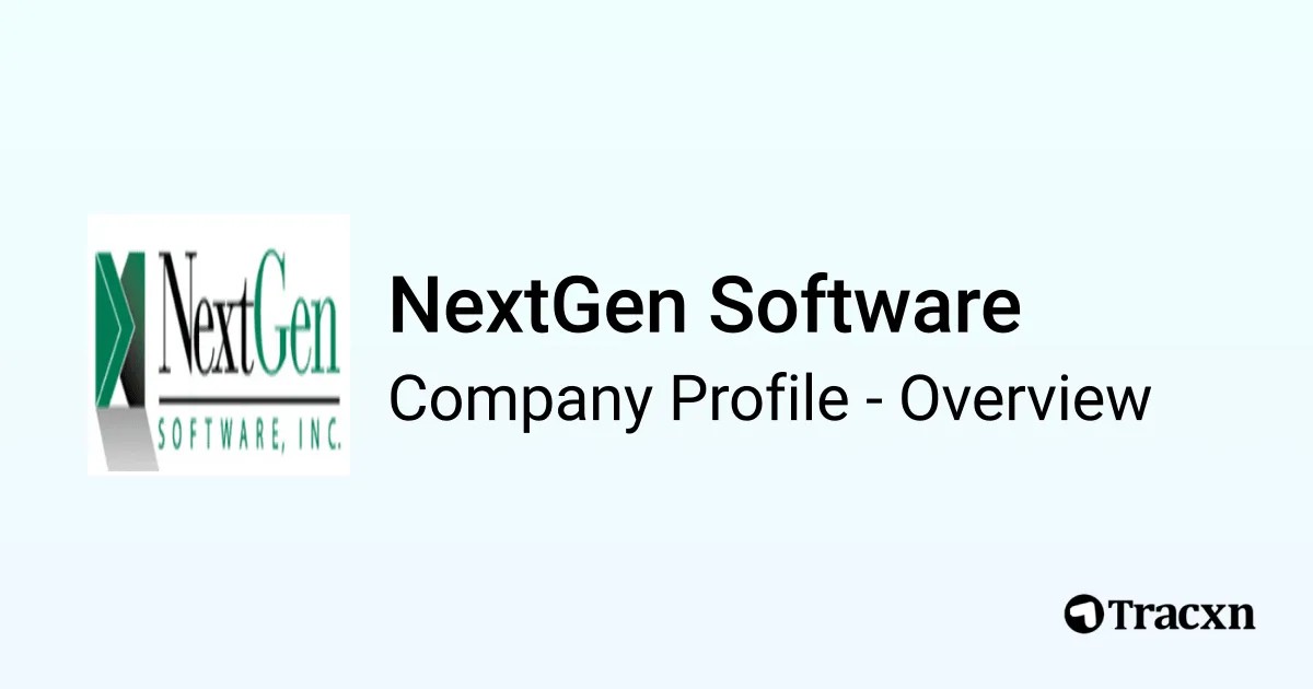 NextGen Software - 2025 Company Profile, Team & Competitors - Tracxn