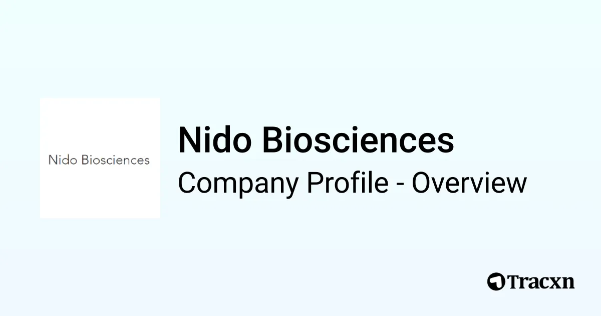Nido Biosciences - 2025 Company Profile, Team, Funding & Competitors ...