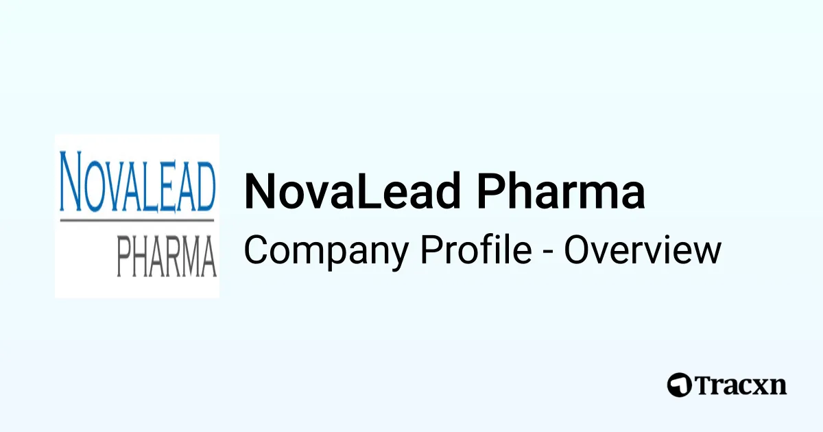 NovaLead Pharma - 2025 Company Profile, Team, Funding, Competitors ...