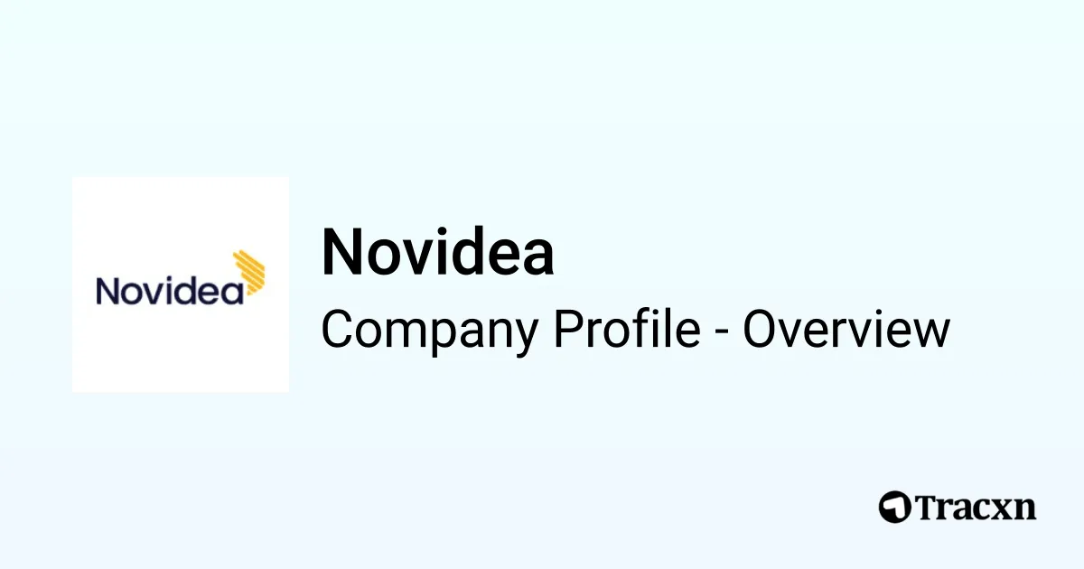 Novidea - 2025 Company Profile, Team, Funding & Competitors - Tracxn
