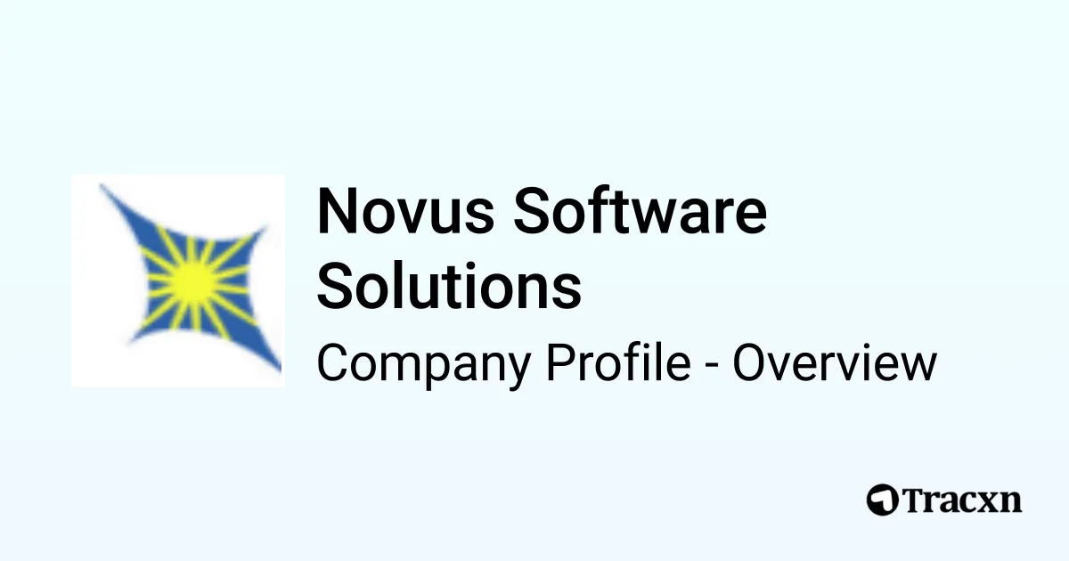 Novus Software Solutions - 2025 Company Profile & Competitors - Tracxn