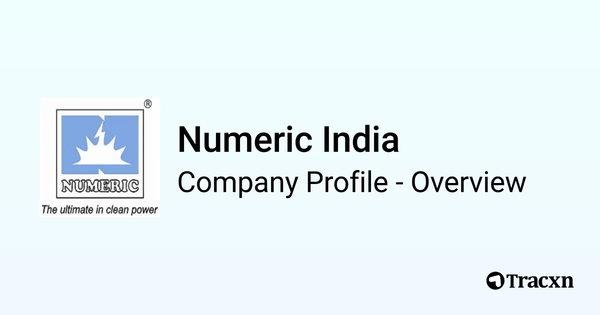 Numeric India - 2025 Company Profile, Competitors & Financials - Tracxn