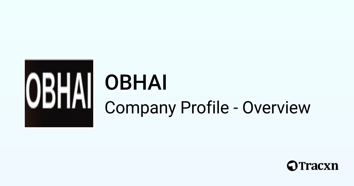 OBHAI - 2025 Company Profile & Competitors - Tracxn