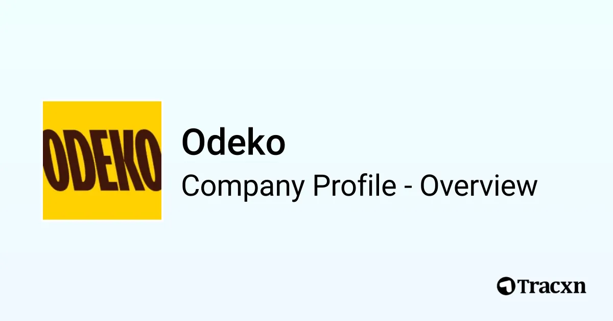 Odeko - 2026 Company Profile, Team, Funding & Competitors - Tracxn