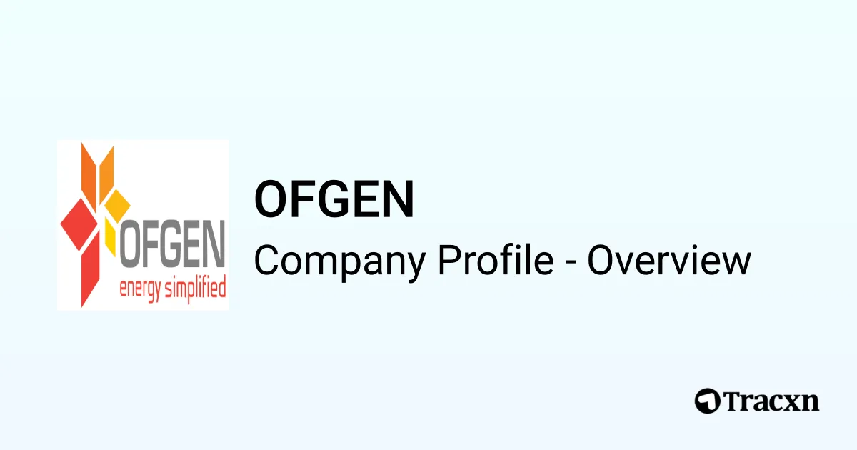 OFGEN - 2026 Company Profile, Funding & Competitors - Tracxn