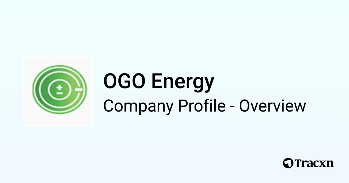 OGO Energy - 2025 Company Profile, Team, Competitors & Financials - Tracxn