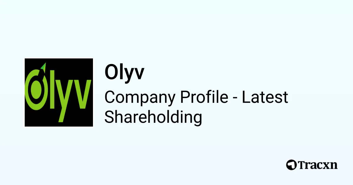 Olyv - 2026 Latest Shareholding & Valuation - Tracxn