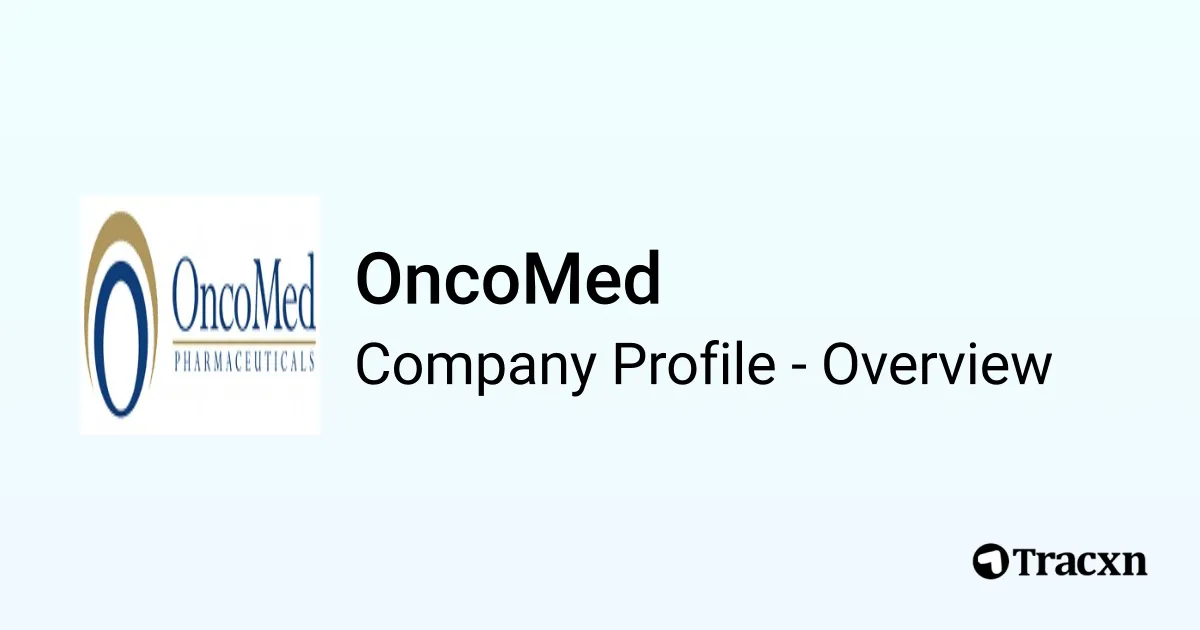 OncoMed - 2026 Company Profile, Funding & Competitors - Tracxn