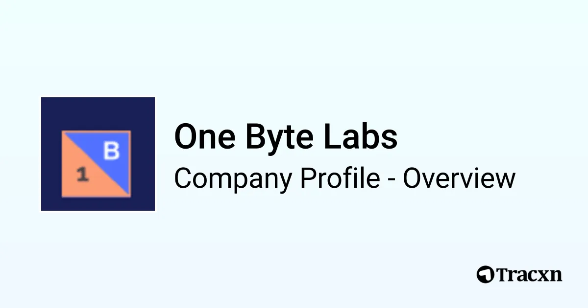 One Byte Labs - 2025 Company Profile & Competitors - Tracxn