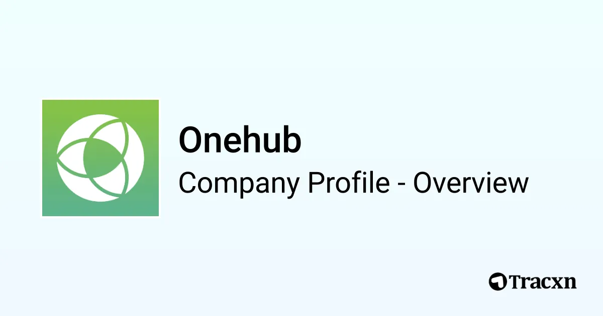 Onehub - 2026 Company Profile, Team, Funding & Competitors - Tracxn