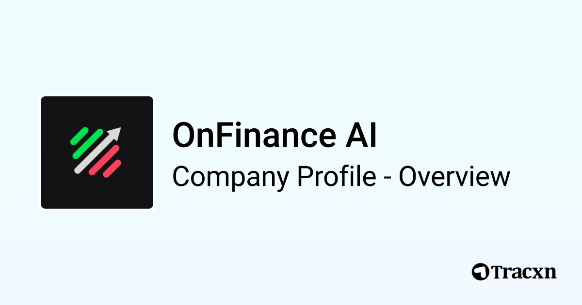 OnFinance AI - 2026 Company Profile, Team, Funding, Competitors ...