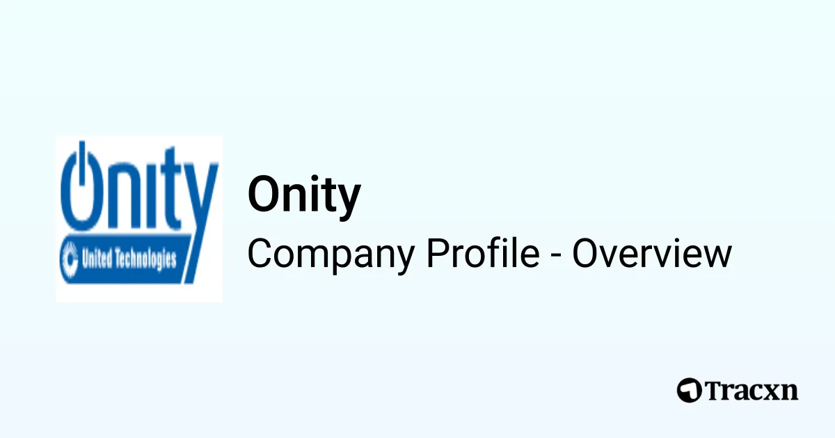 Onity - 2025 Company Profile & Competitors - Tracxn