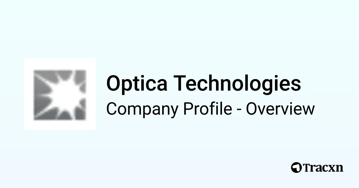 Optica Technologies - 2025 Company Profile & Competitors - Tracxn