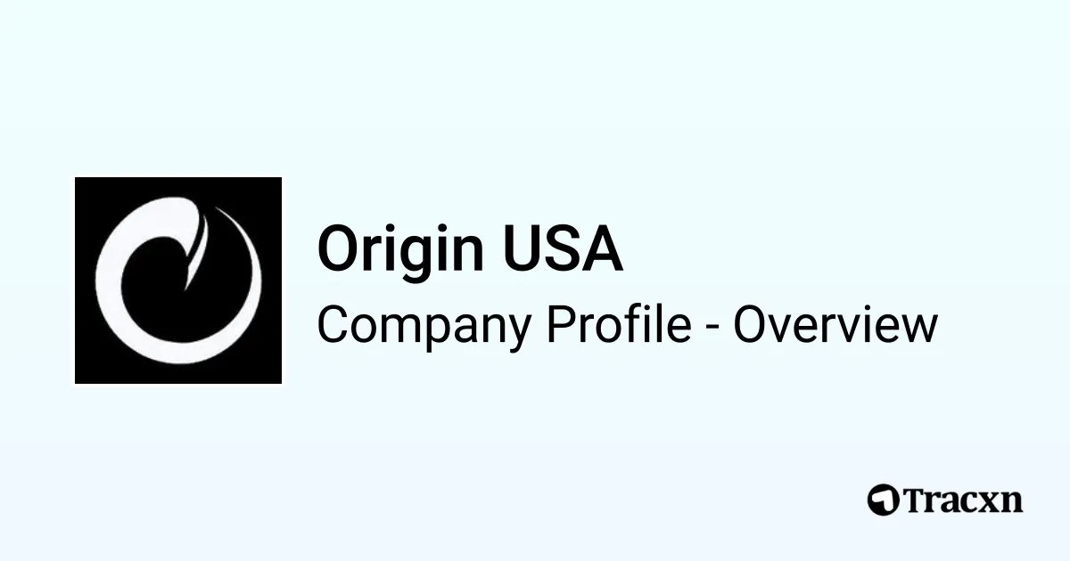 Origin USA - 2026 Company Profile, Team & Competitors - Tracxn