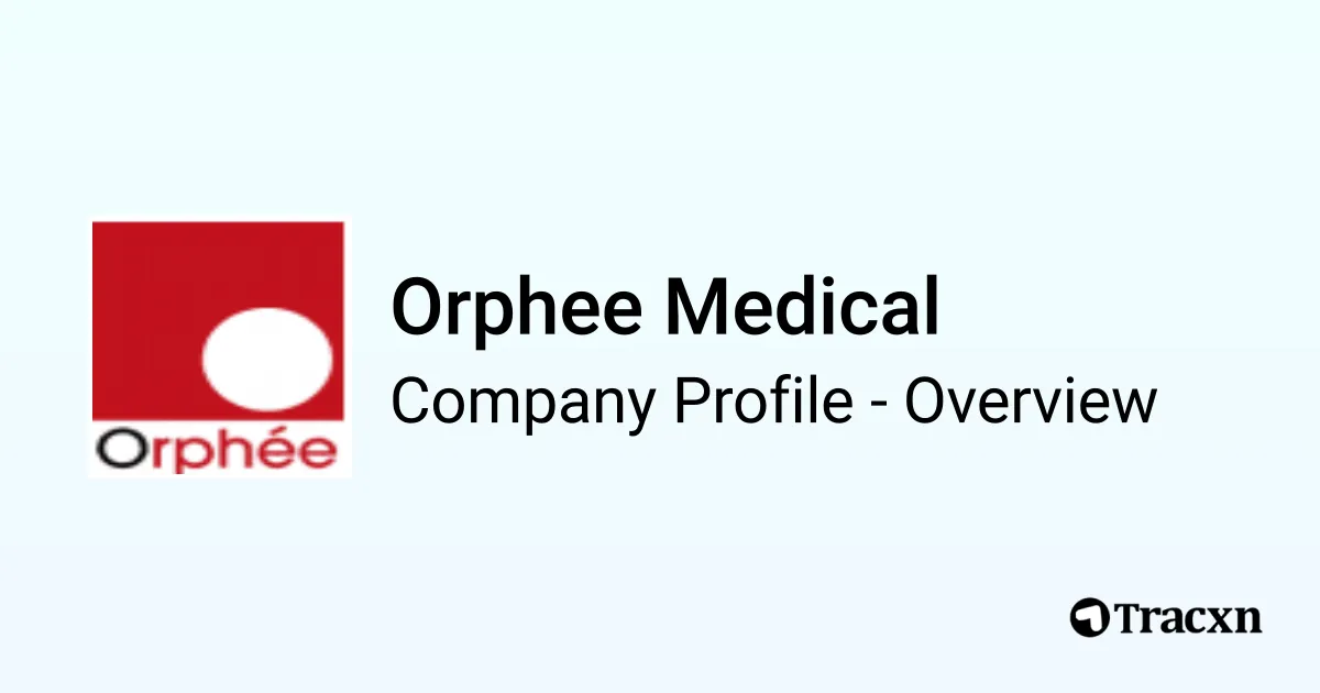 Orphee Medical - 2025 Company Profile - Tracxn