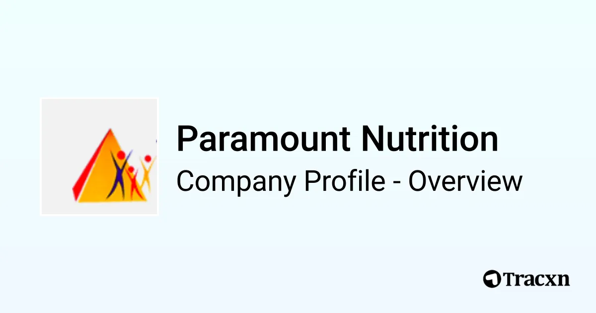 Paramount Nutrition - 2025 Company Profile, Team & Competitors - Tracxn
