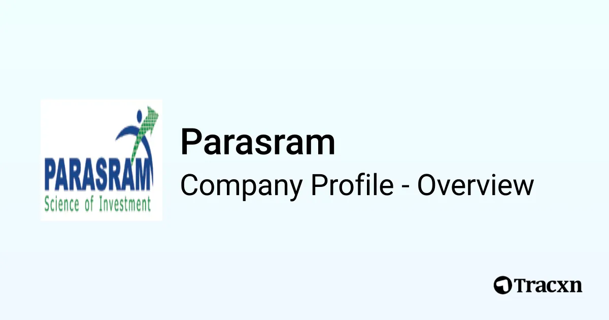 Parasram - 2025 Company Profile, Team & Competitors - Tracxn