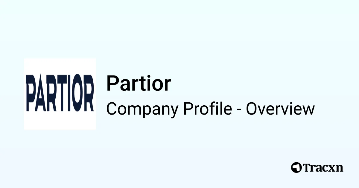 Partior - 2025 Company Profile, Team, Funding, Competitors & Financials ...
