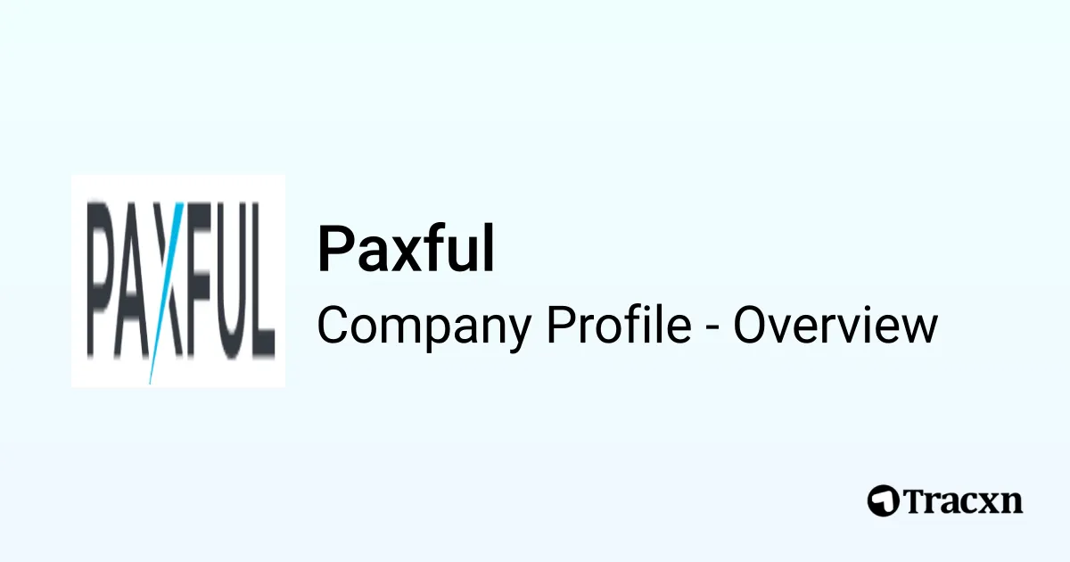 Paxful - 2026 Company Profile, Team, Competitors & Financials - Tracxn