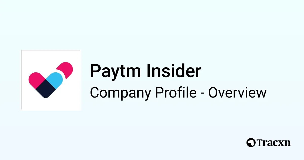Paytm Insider - 2025 Company Profile, Team, Competitors & Financials ...