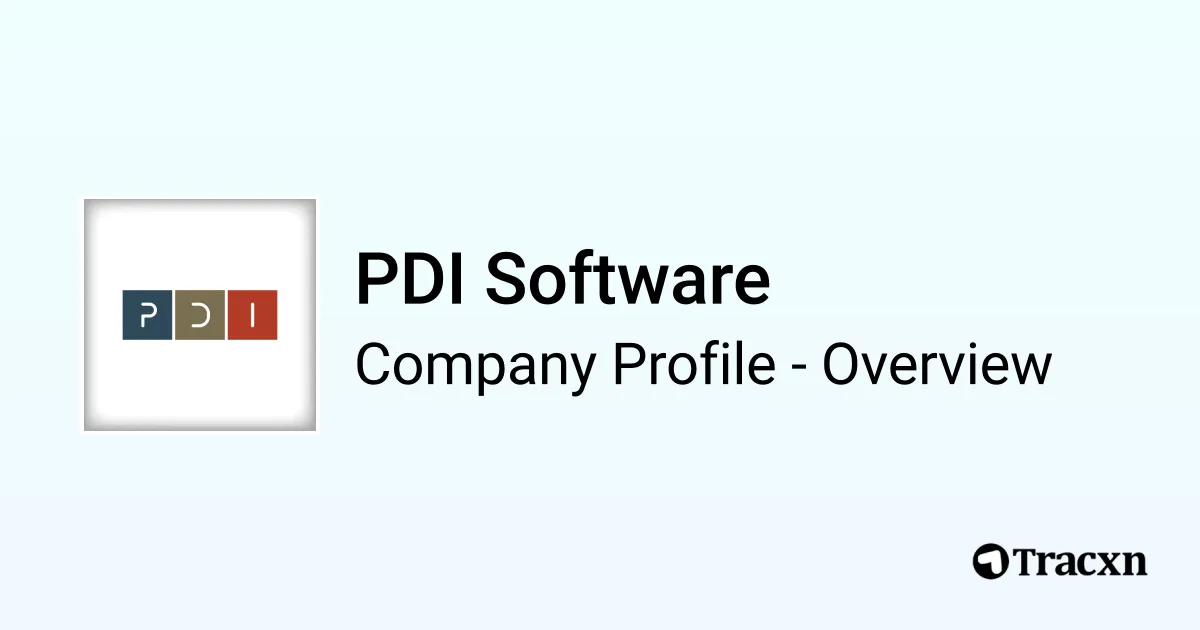 PDI Software - 2025 Company Profile, Team, Funding & Competitors - Tracxn