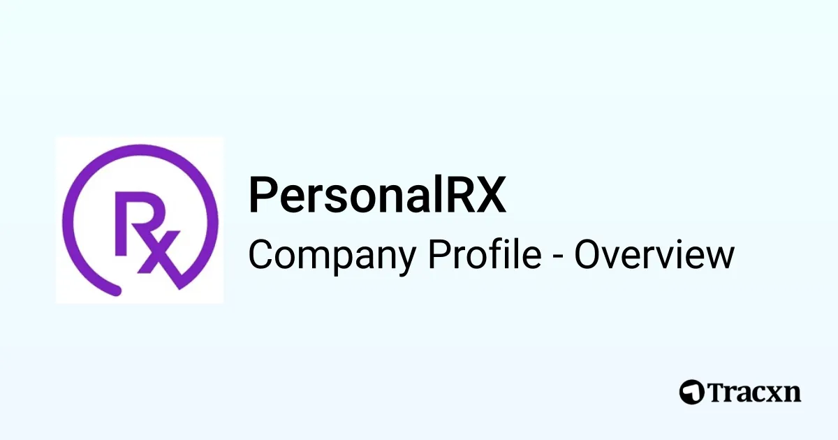 PersonalRX - 2026 Company Profile, Team, Funding & Competitors - Tracxn