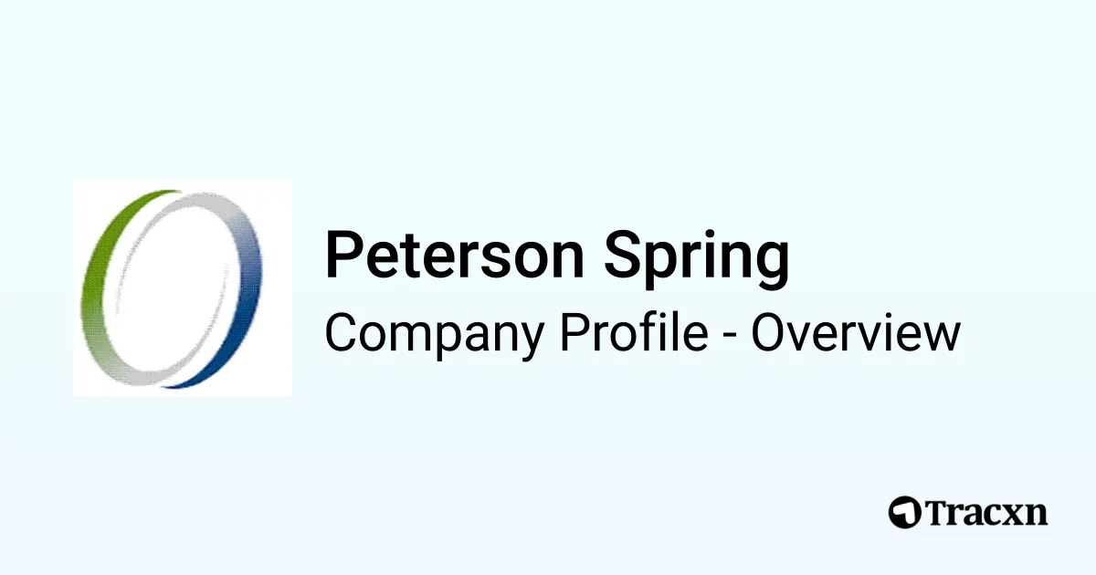 Peterson Spring - 2025 Company Profile & Competitors - Tracxn