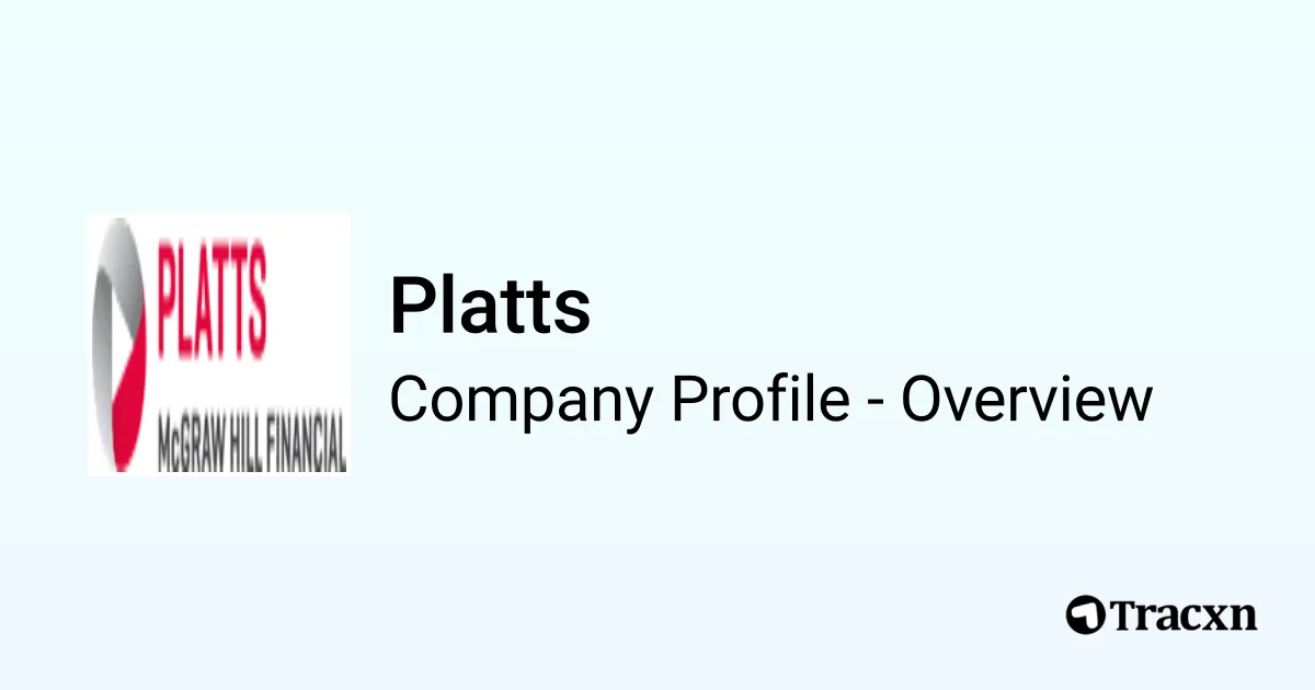 Platts - 2026 Company Profile, Team & Competitors - Tracxn