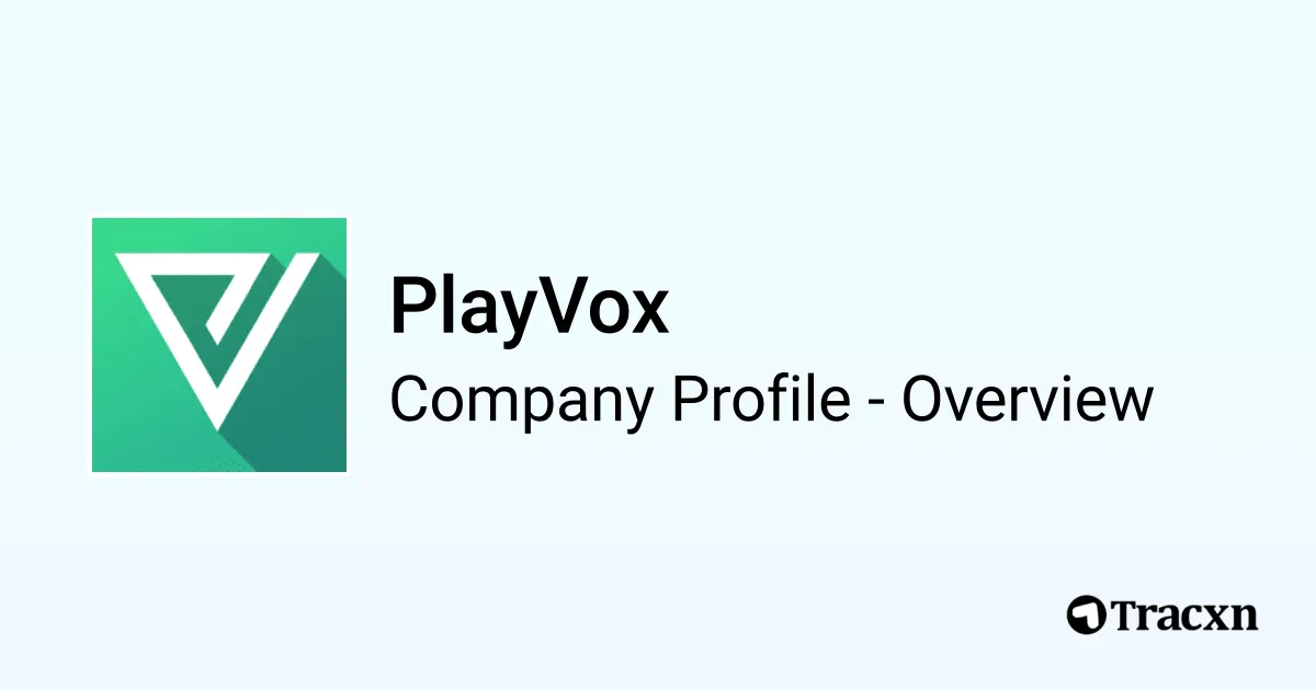 PlayVox - 2025 Company Profile, Team, Funding & Competitors - Tracxn