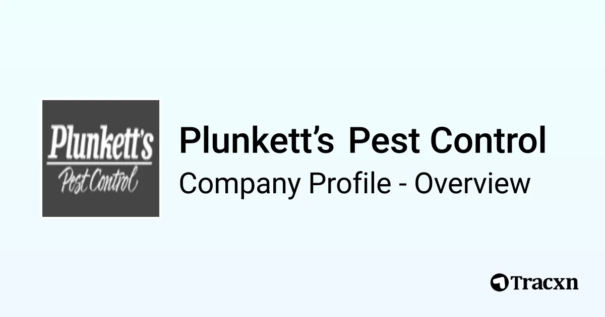 Plunkett’s Pest Control - 2025 Company Profile & Competitors - Tracxn